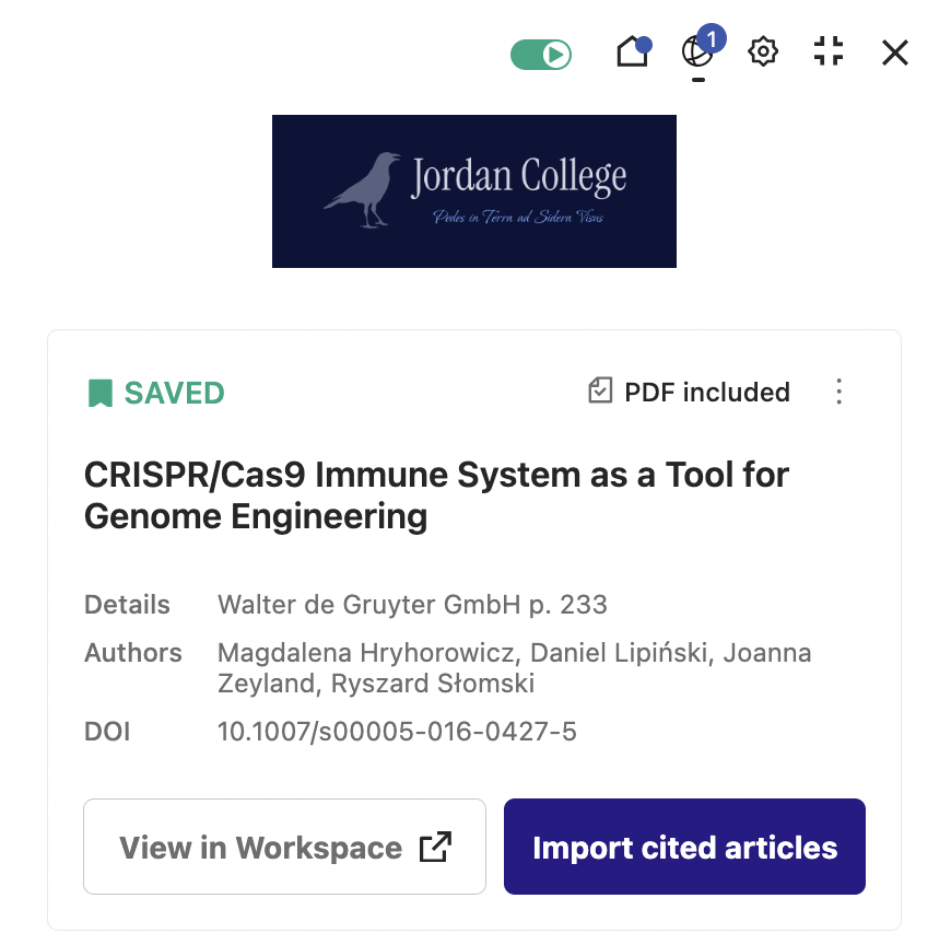 How do I use the Browser Extension to import articles to my Lean ...