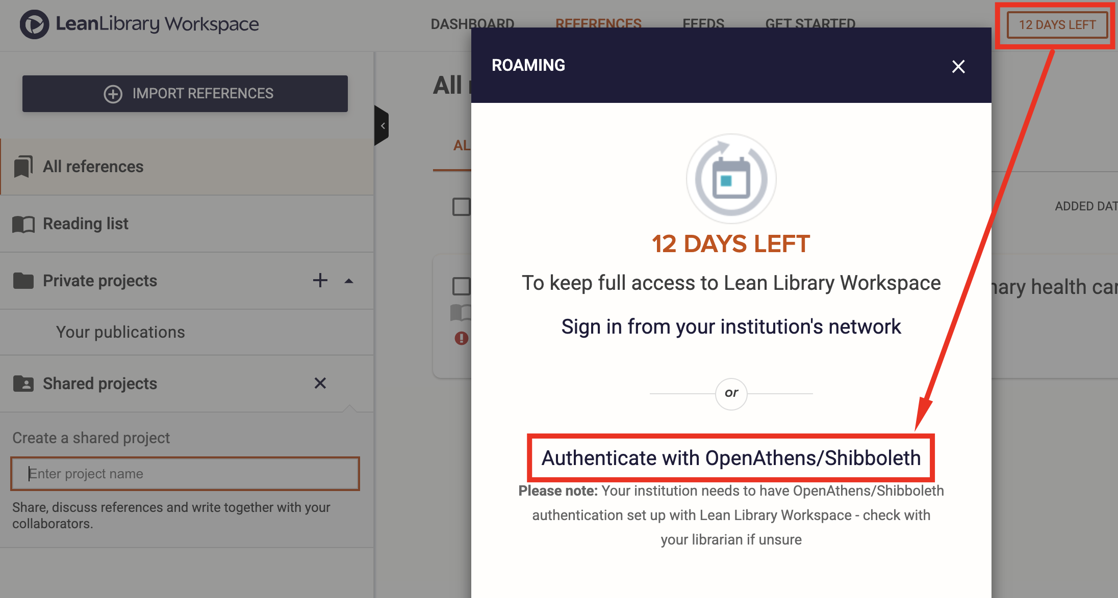How do I authenticate remotely via OpenAthens? – Lean Library Users