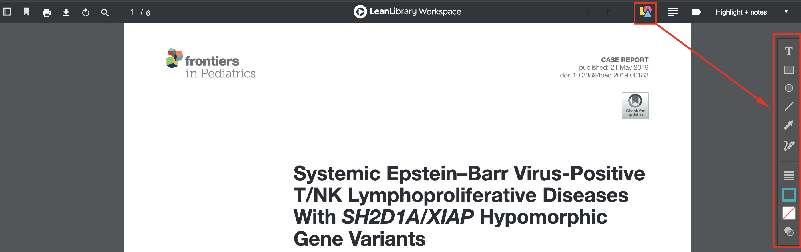 PDF Drawing Tools – Lean Library Users