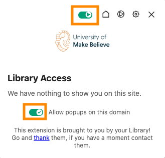 Lean Library is appearing on an unrelated page – Lean Library Users
