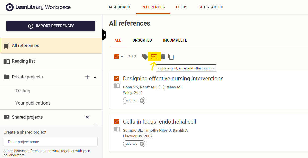 Can I create an Annotated Bibliography? – Lean Library Users