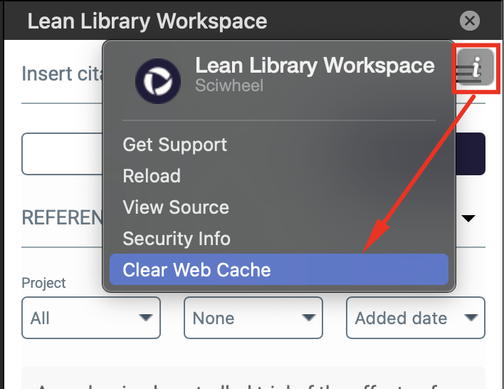How do I clear my Office cache? – Lean Library Users