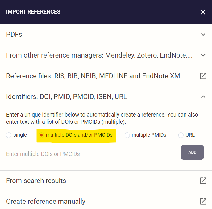 Can I import references cited in Word or Google Docs Documents? – Lean Library Users