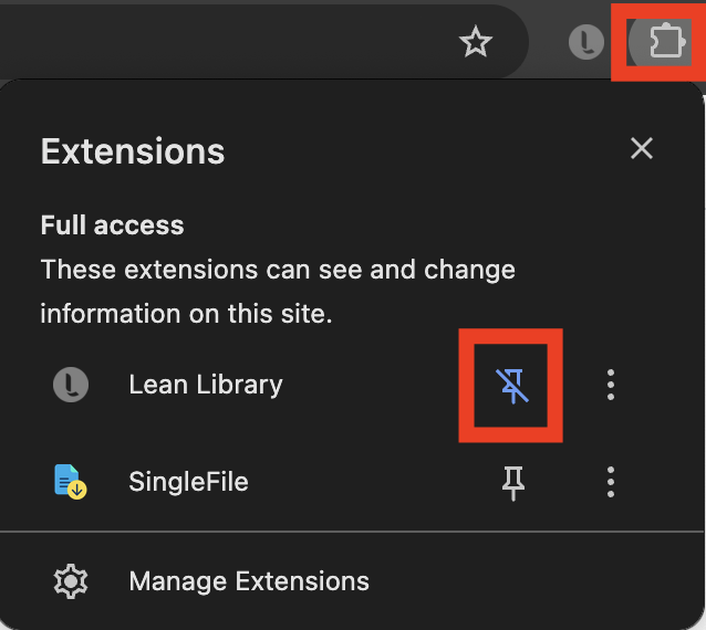 Reactivate your Lean Library extension on Google Chrome – Lean Library ...